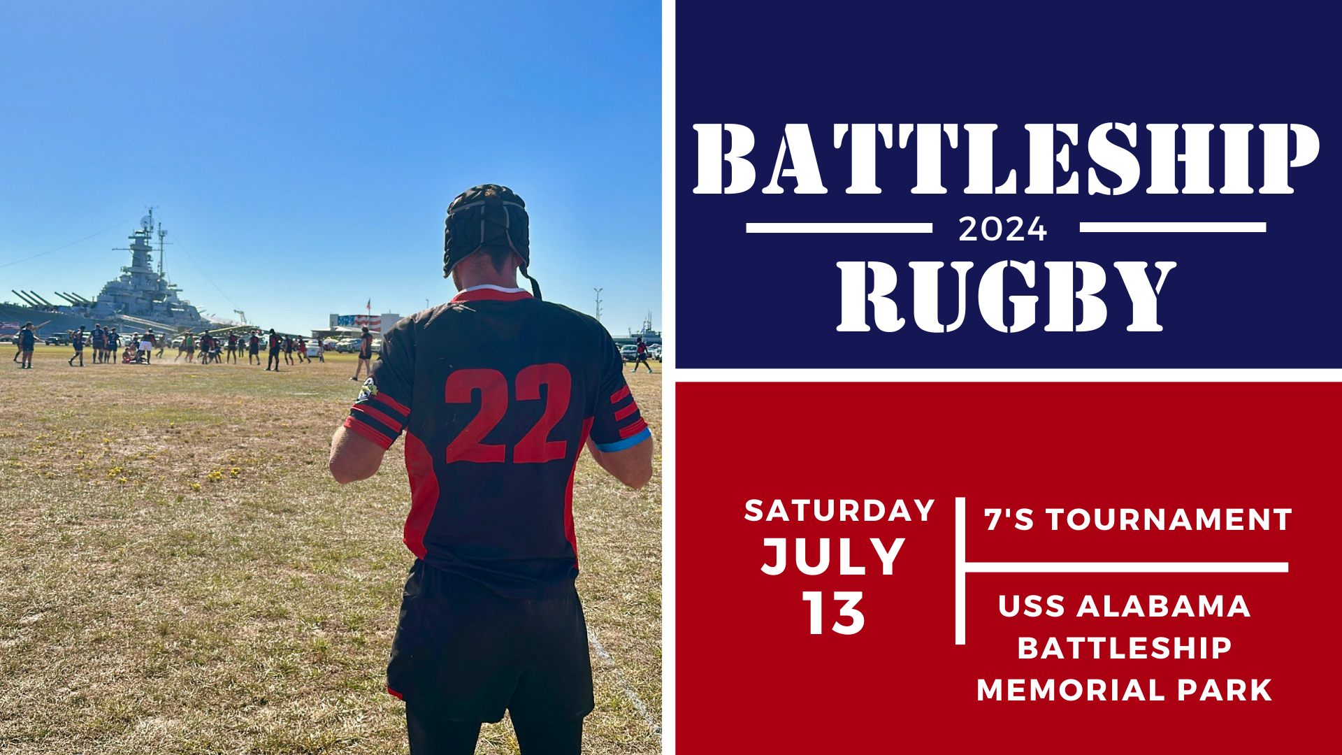 Battleship Rugby - USS Alabama Battleship Memorial Park
